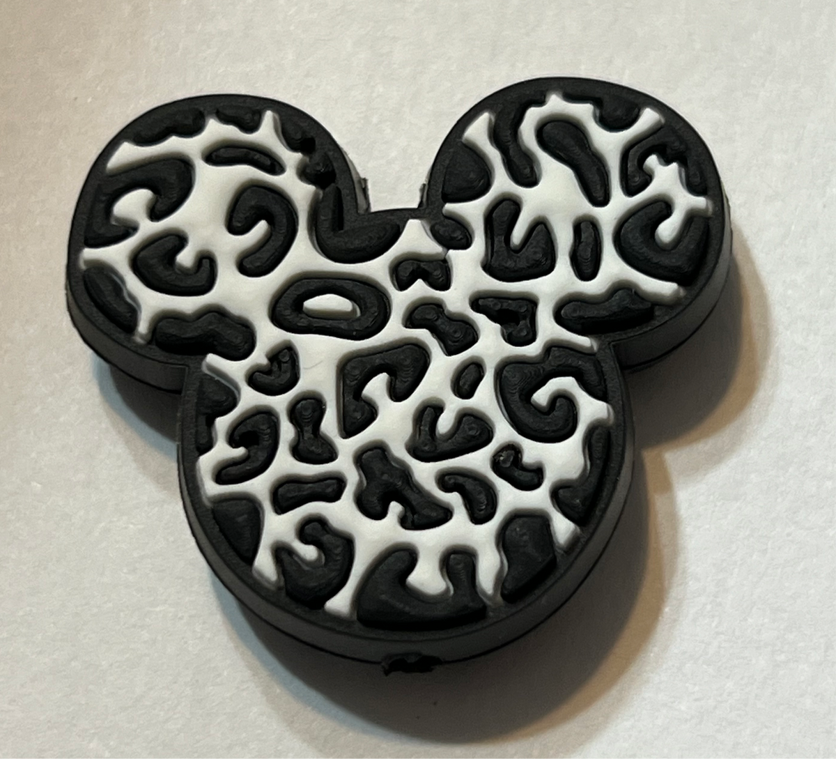 M.innie Black/White Cow Print – The Lyon's Paw Print Co.