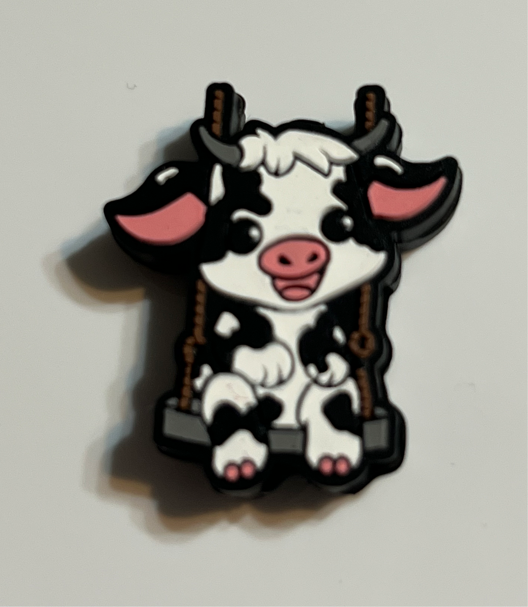 Cow On Swing – The Lyon's Paw Print Co.